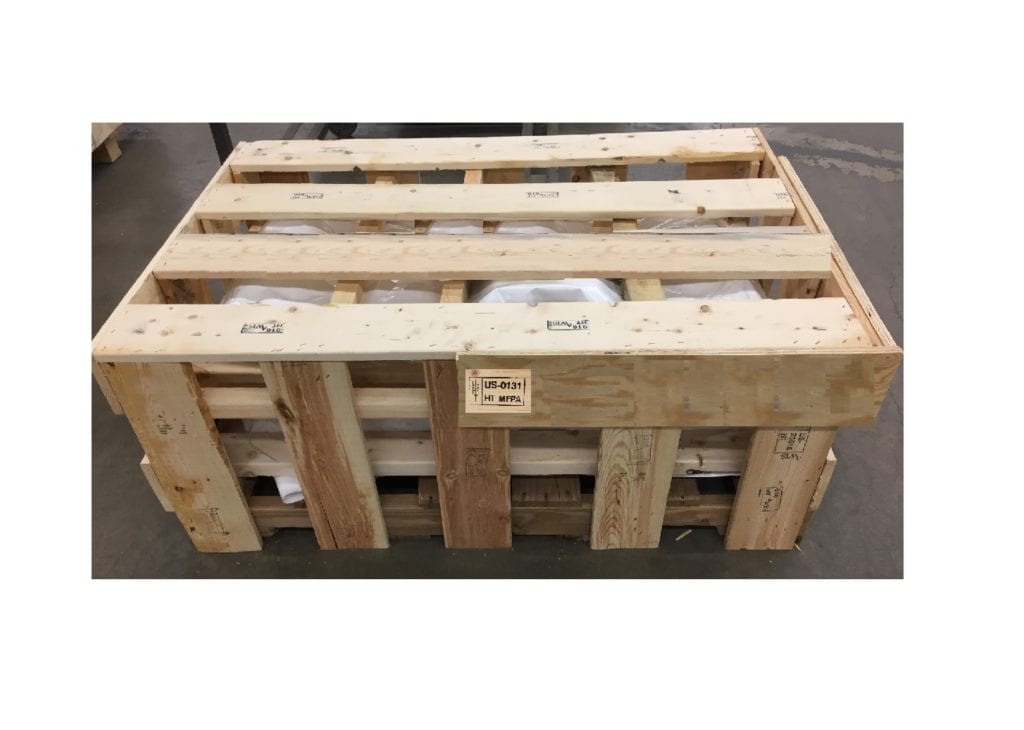 Wood Crate With IPPC Stamp -CRATEIPPC | Custom by Grieve